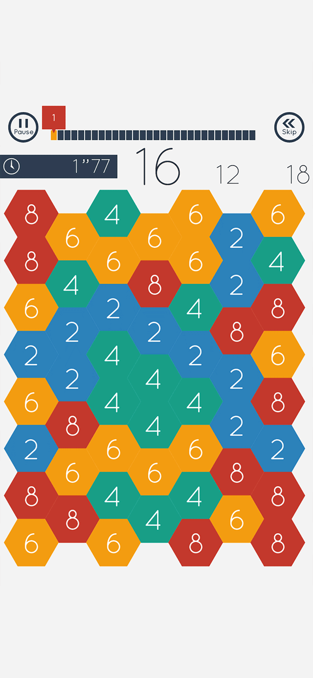 Addition Puzzle Digital Gene 